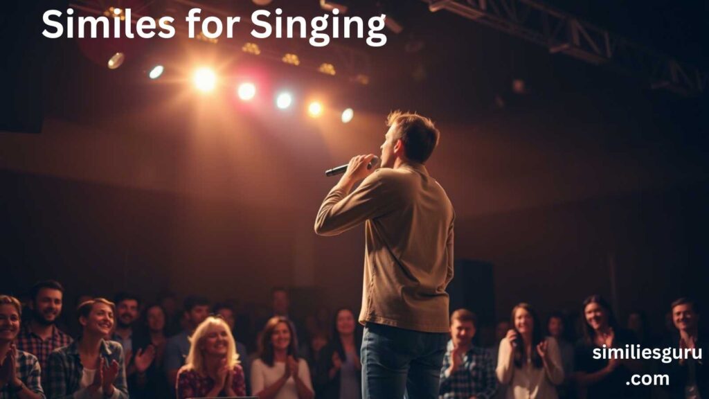 25+ Similes for Singing