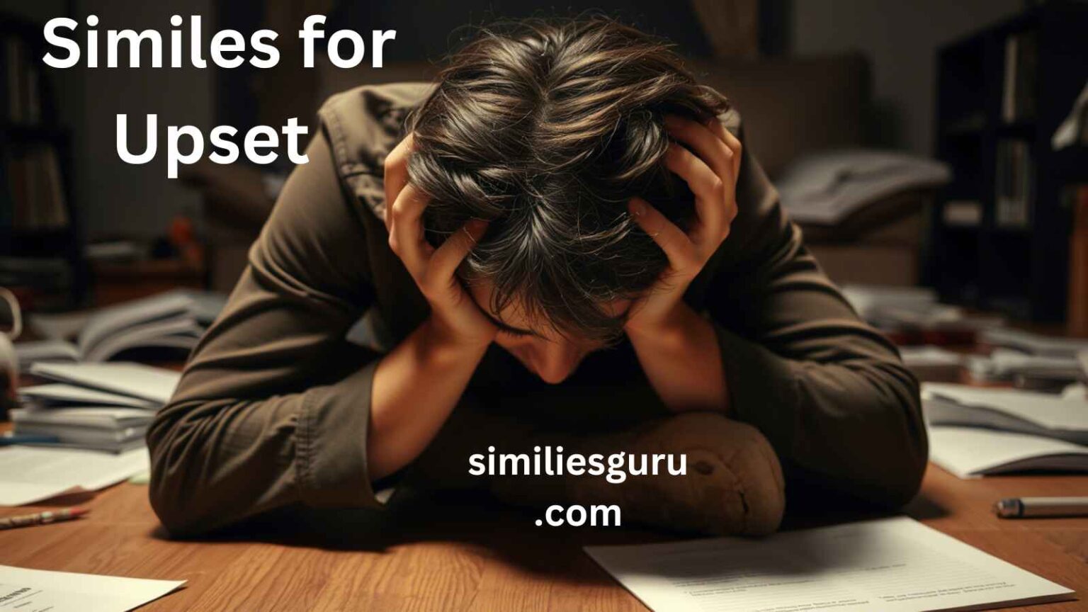 25+ Similes for Upset